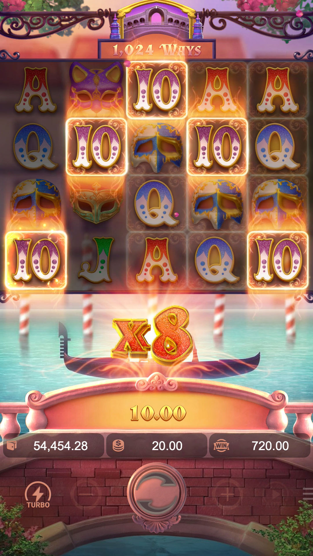 Mask Carnival เกมสล็อตออนไลน์เทศกาลหน้ากาก โดย PGSLOT